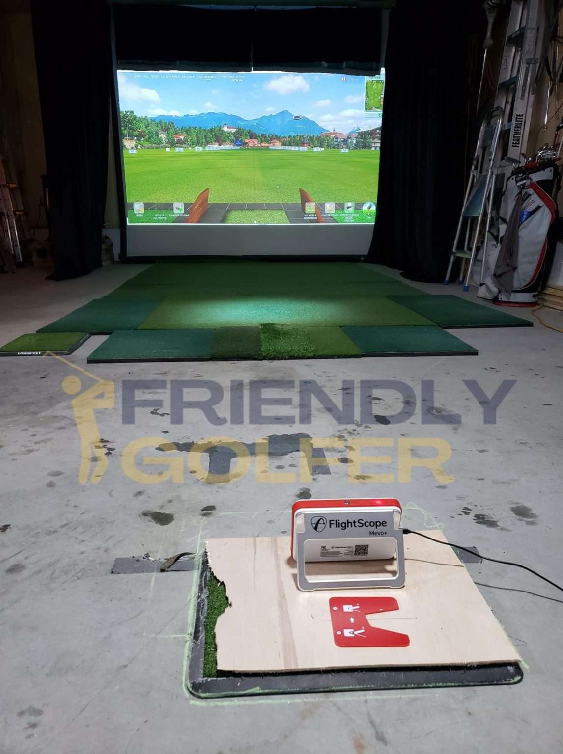 Flightscope Mevo Plus Setup with Example Photos | Tips and Inspiration