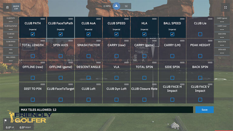 GSPro Driving Ranges and Features Explained