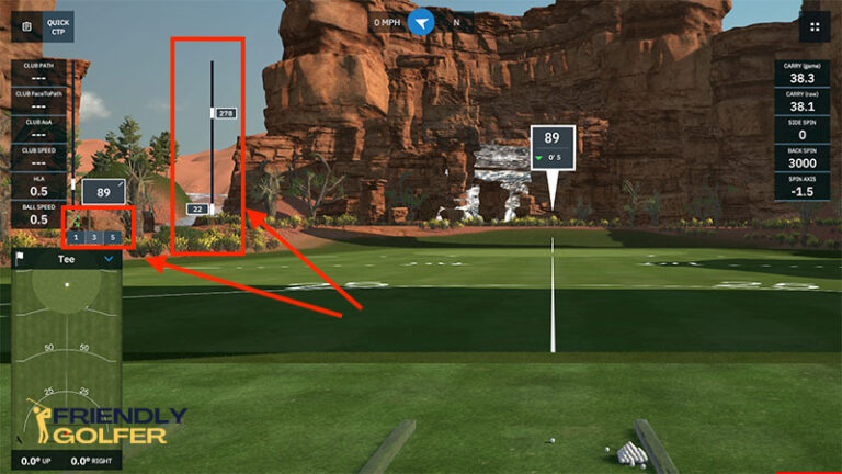 GSPro Driving Ranges and Features Explained