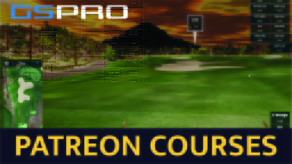 GSPro Driving Ranges and Features Explained