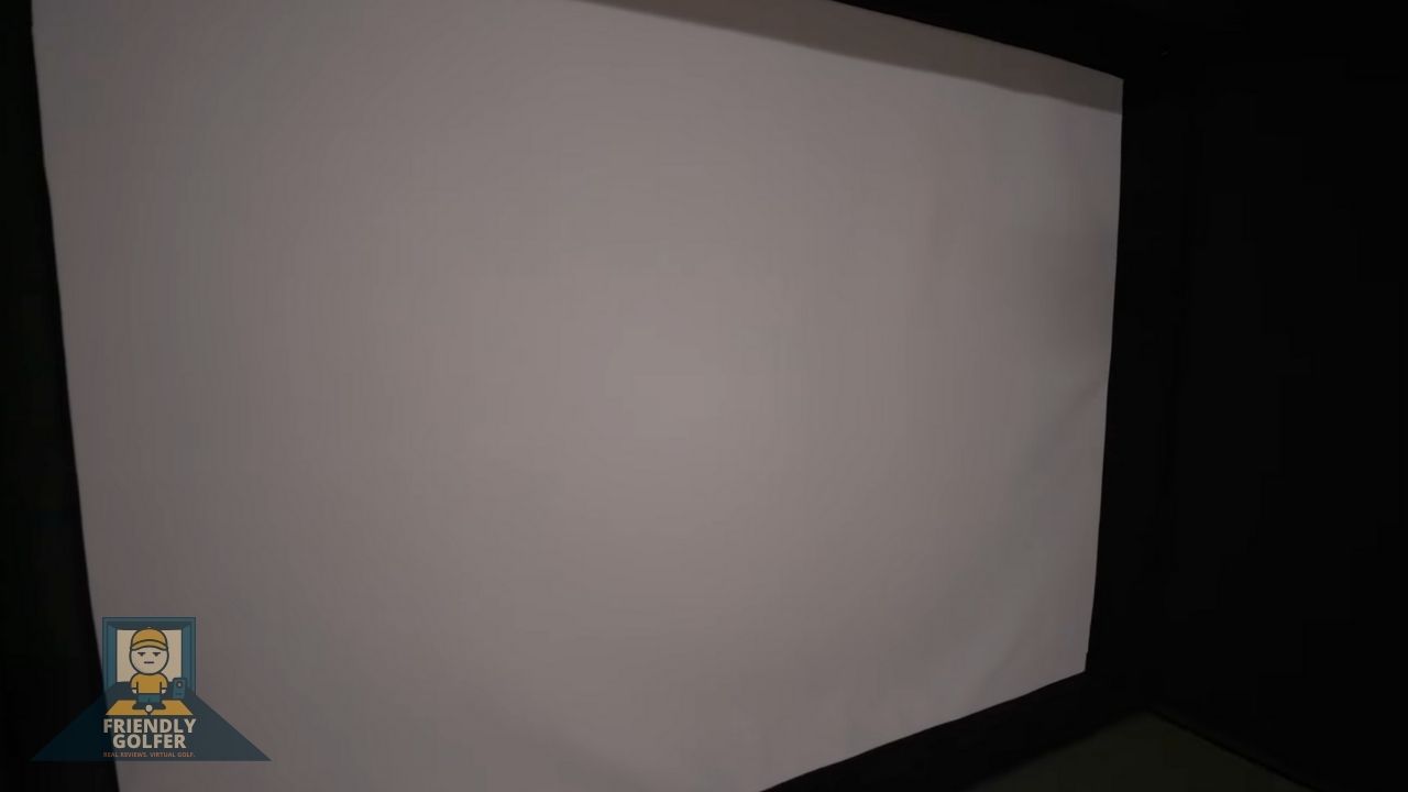 Gray vs White Impact Screens for Golf Simulators