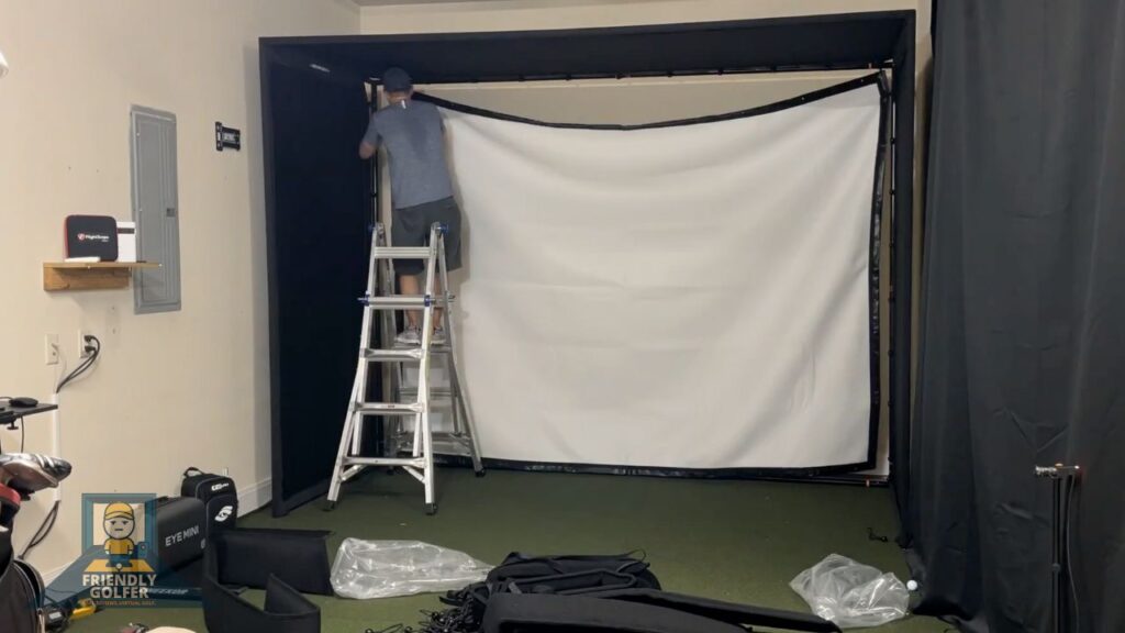 SIG10 Golf Simulator Enclosure Review: Easy Setup, Clean Look, Solid ...